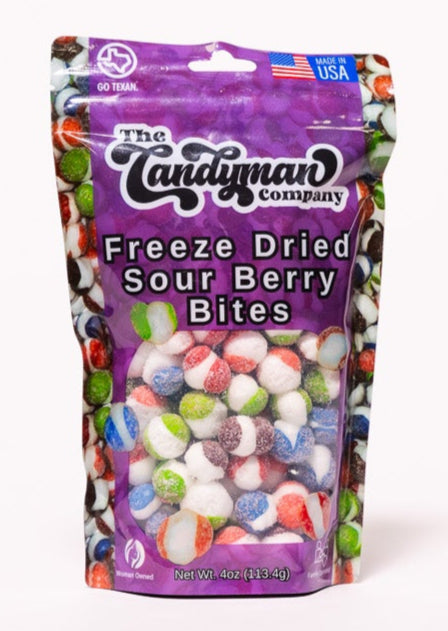 Freeze Dried Sour Berry Bites – The Candyman Company